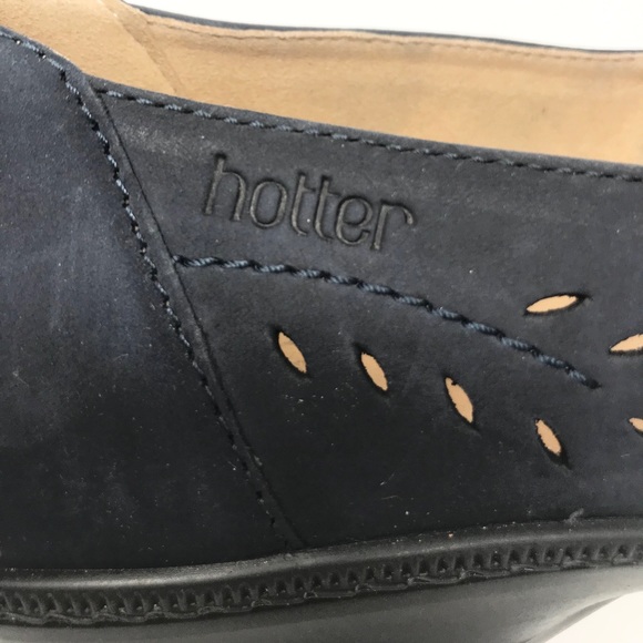 hotter | Shoes | Hotter Comfort Concept Flameno Suede Flats | Poshmark